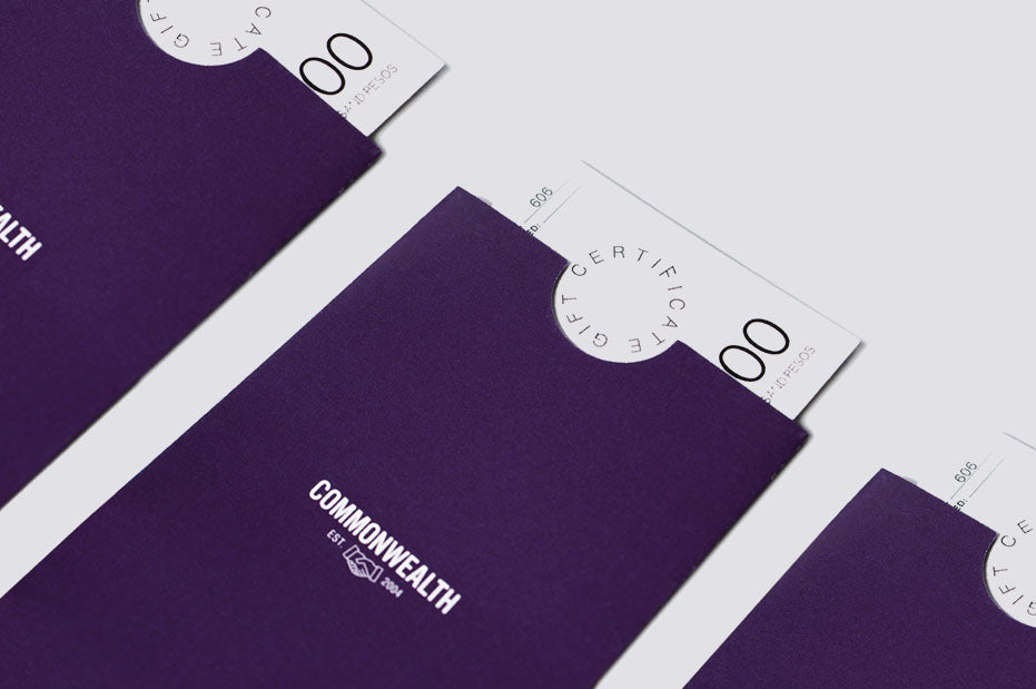 Introducing: Commonwealth Gift Certificates – Commonwealth Philippines ...