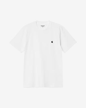 Carhartt WIP S/S Madison T-Shirt in White/Black | Commonwealth ...