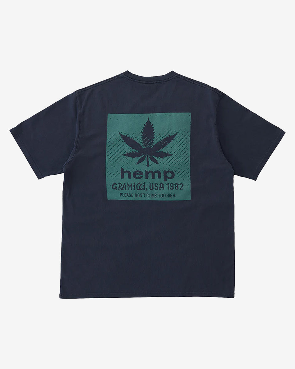 Gramicci Hemp Tee in Navy Pigment | Commonwealth Philippines ...