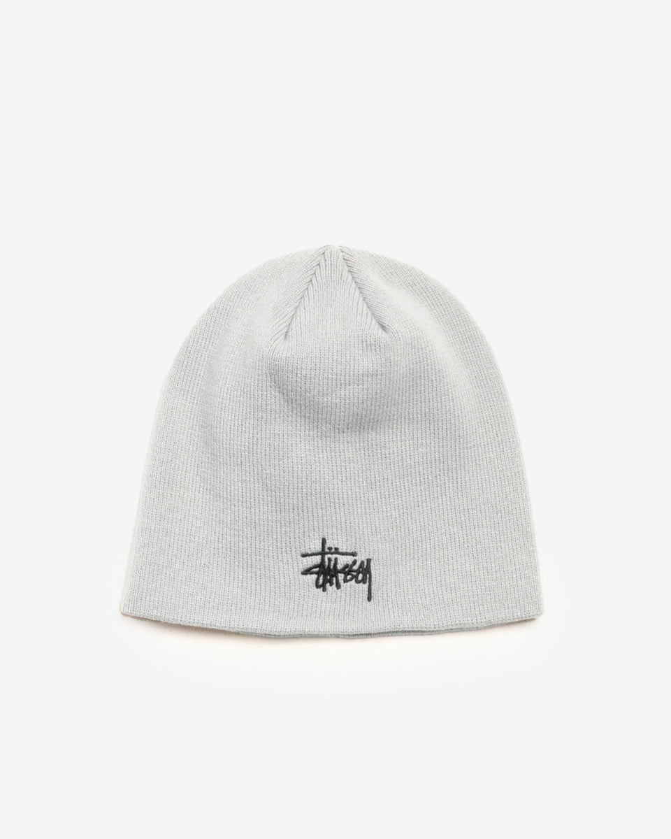 Stüssy Basic Skullcap Beanie in Stone | Commonwealth Philippines ...