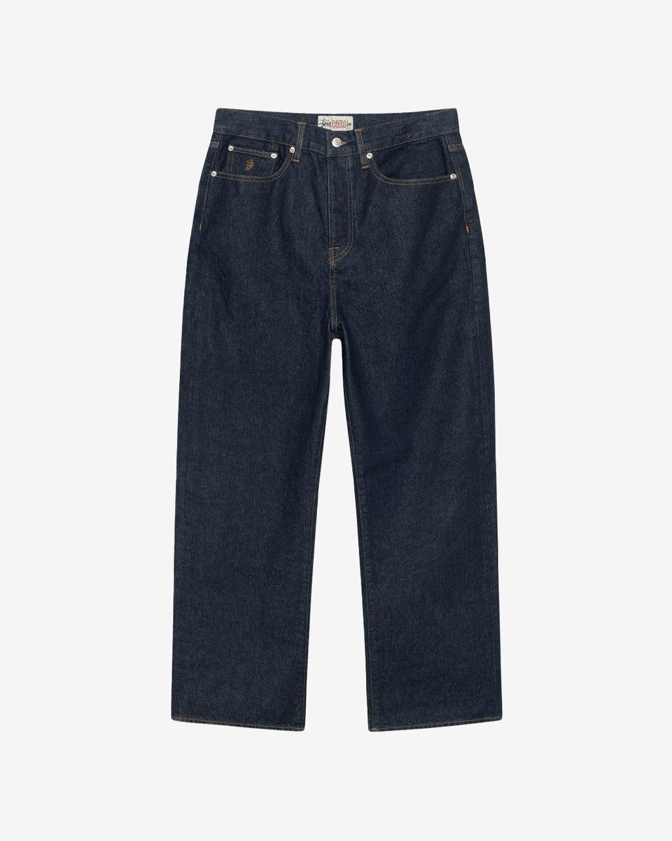 Stüssy Relaxed Jeans Denim Rinsed Indigo | Commonwealth Philippines ...